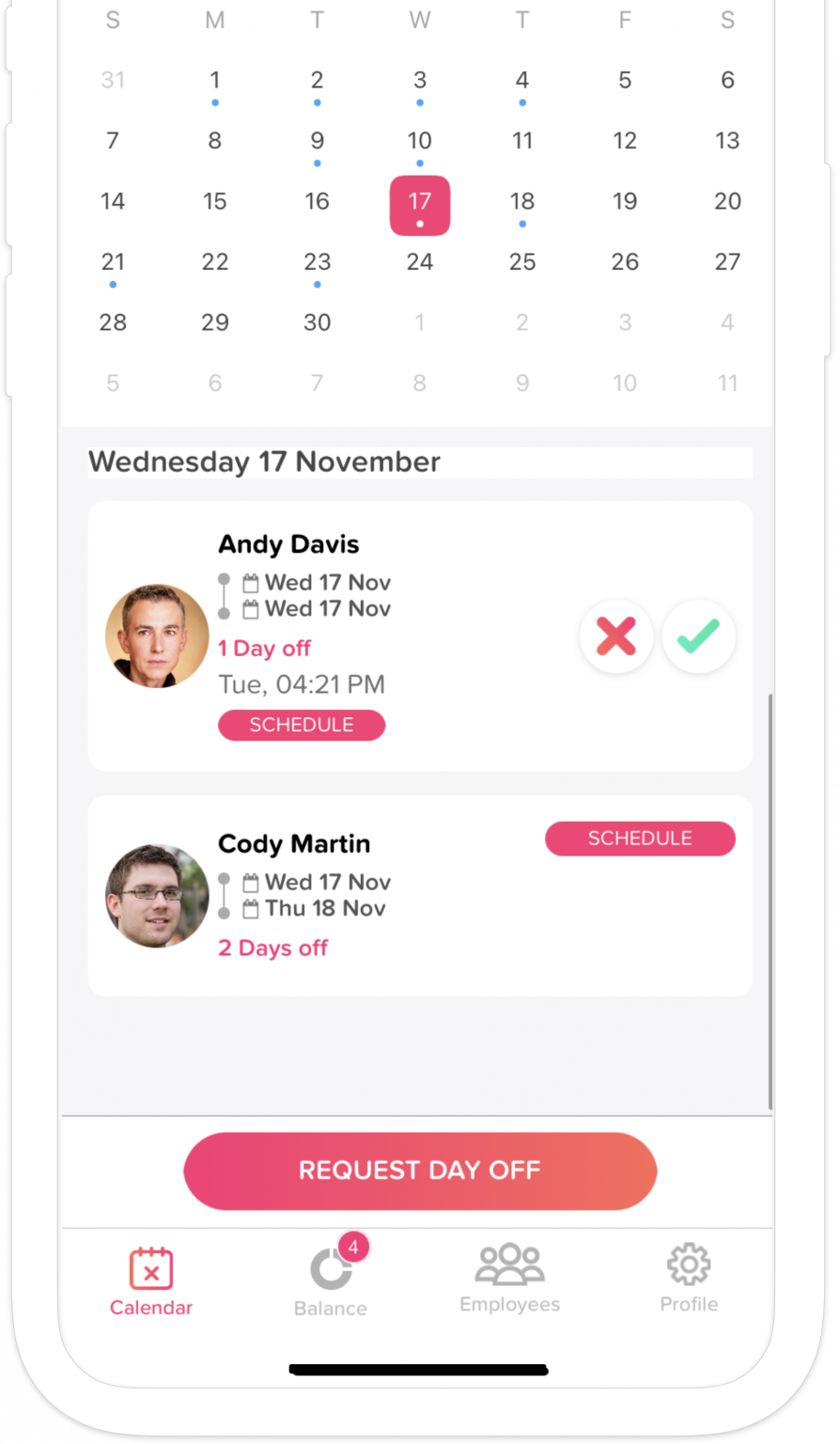 Vacation Tracker | PTO Tracker | Leave Tracker – Español - Day Off
