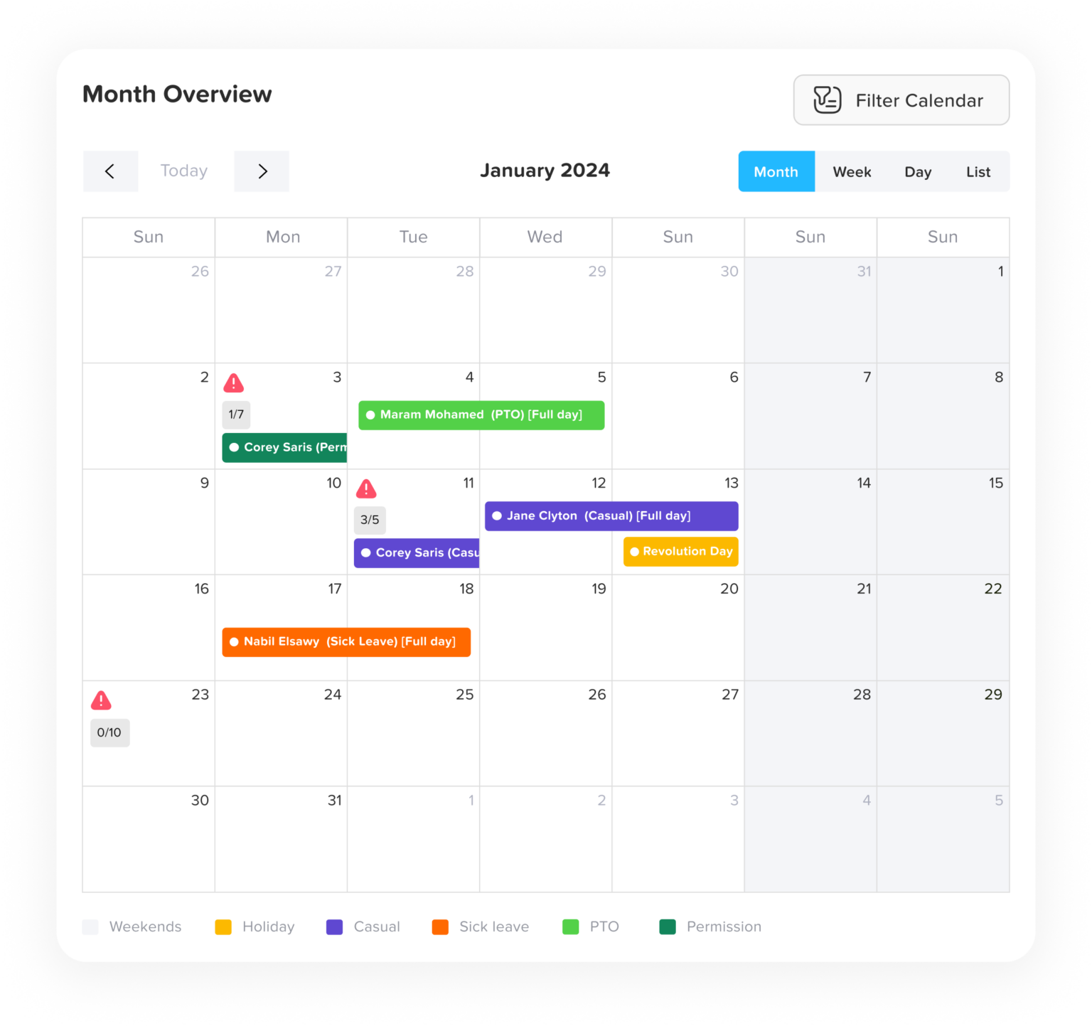 Best Free Leave Tracking Software for Teams - Day Off