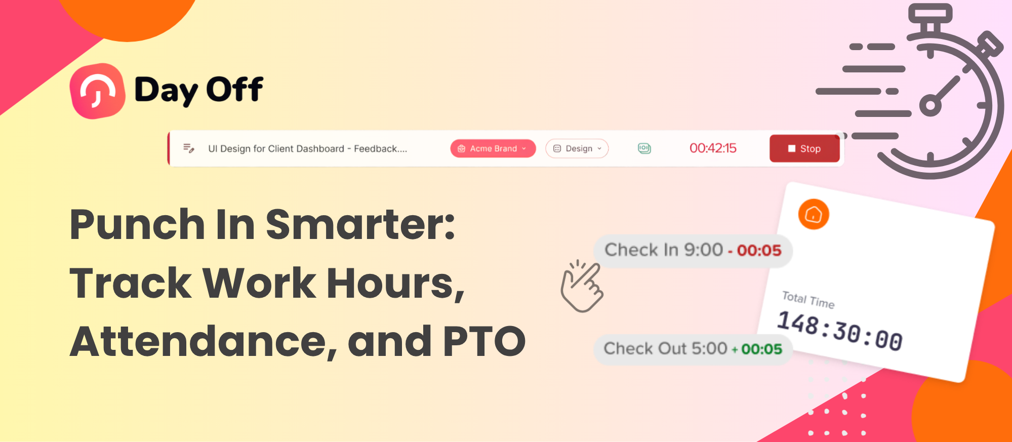 Online Employee Punch Card: Track Work Hours, Attendance, and PTO in ...
