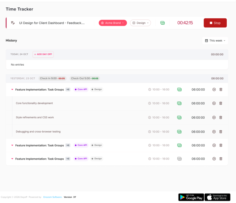 Time Tracker
